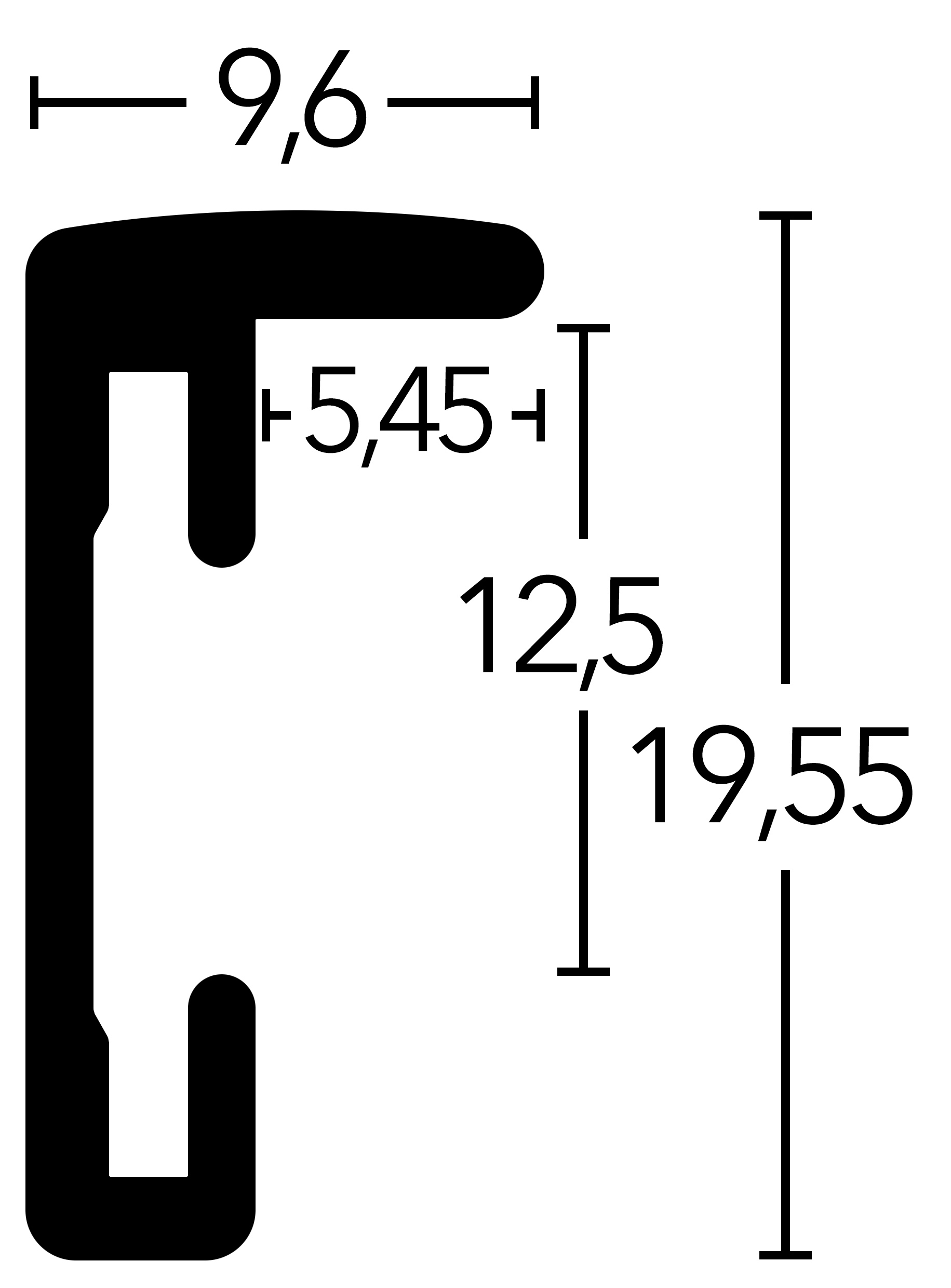 DEHA Profil F Alu-Bilderrahmen günstig in jedem Format | Bilderrahmenwerk